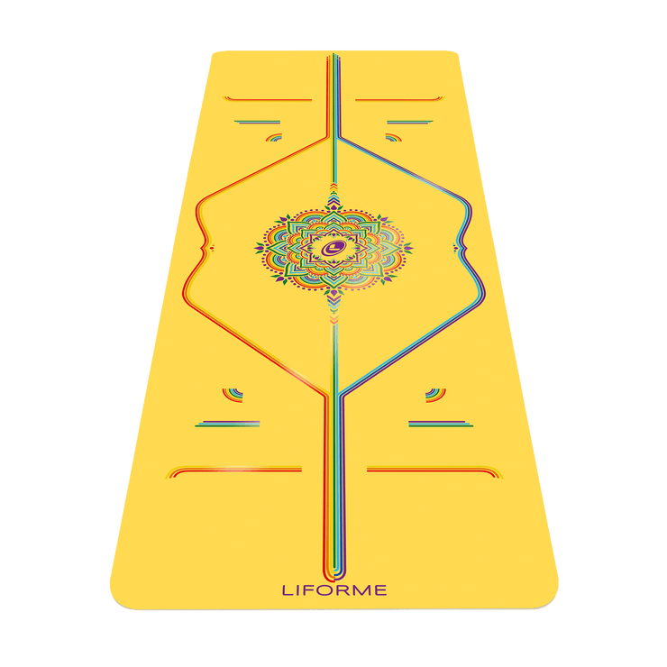 Liforme Rainbow Travel Yoga Mat | Liforme