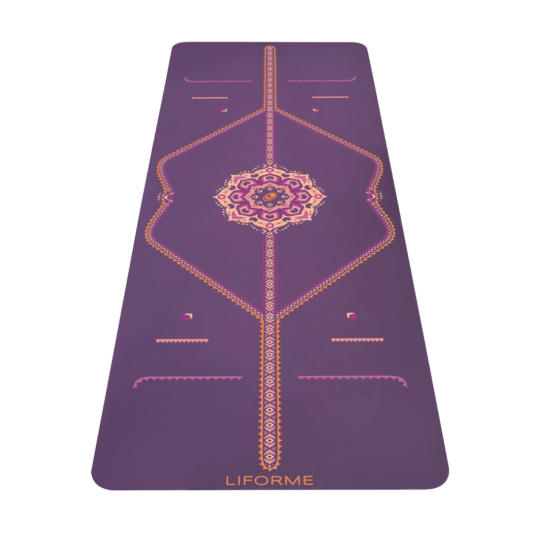 Non-Slip & Eco-Friendly Alignment Yoga Mats - Liforme