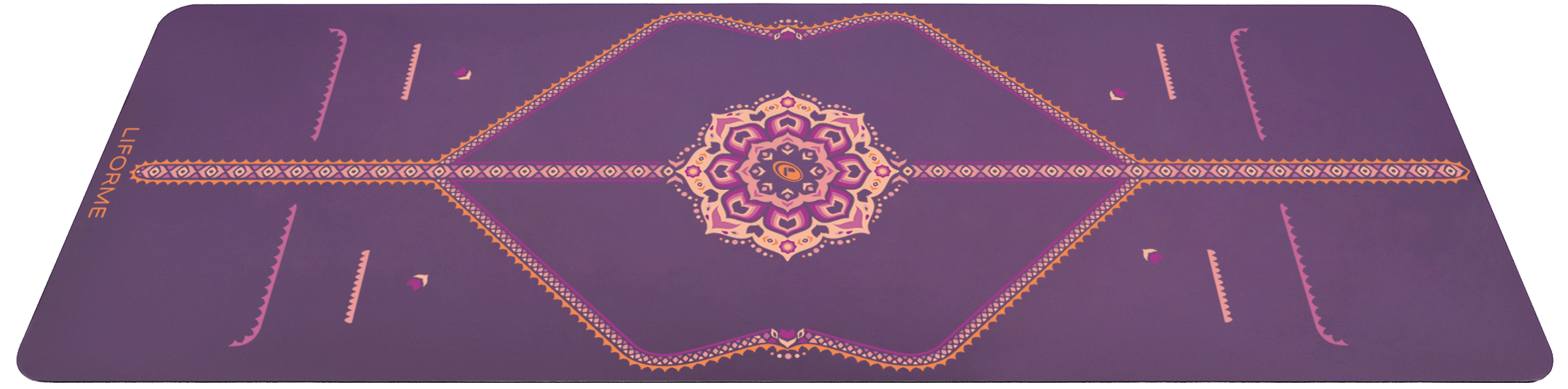 Liforme Blossoming Lotus Yoga Mat | Unrivalled Grip & Alignment System