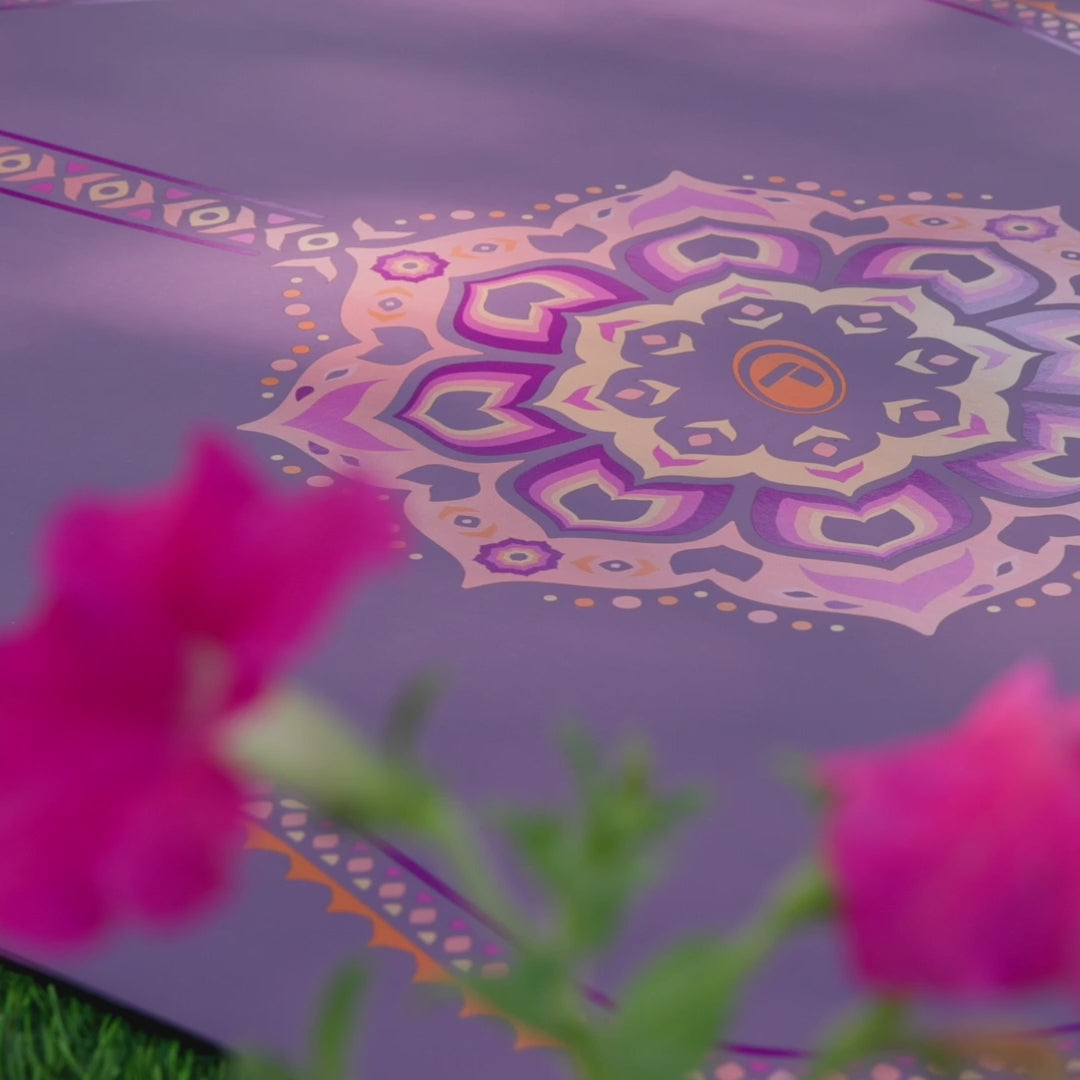 Liforme Blossoming Lotus Yoga Mat | Unrivalled Grip & Alignment System